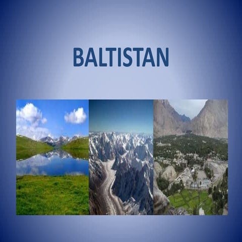 Gilgit-Baltistan presentation | PPTX