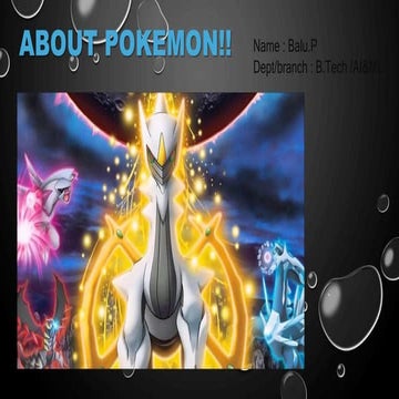 Pokemon | PPT
