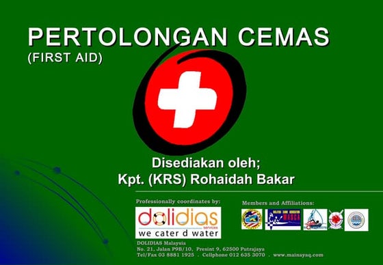 Alatan dalam kotak pertolongan cemas | PPT