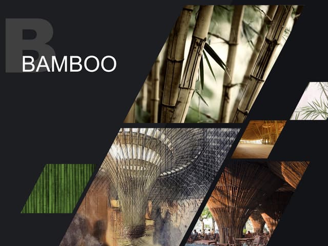Bamboo joints & Joinery techniques | PPTX