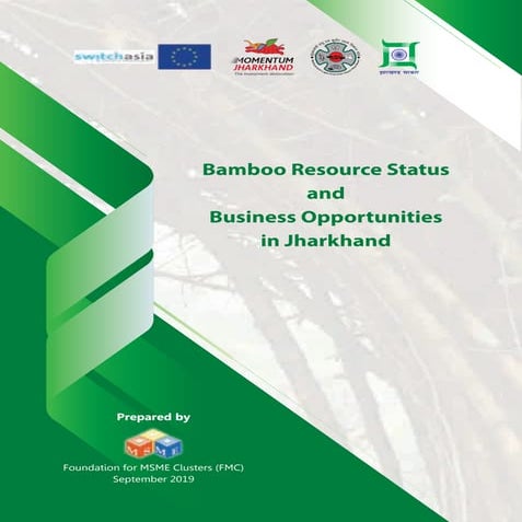 Bamboo Resource Status and Business Opportunities in Jharkhand - FMC | PDF