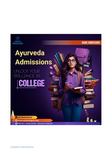 BAMS Admission in Punjab Best Ayurvedic Medical College | PDF