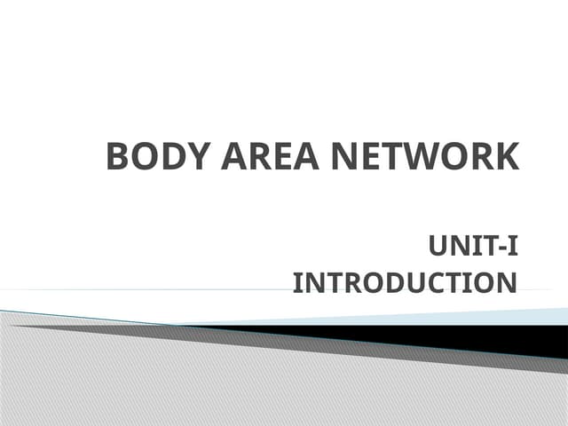 Body Area Network | PPTX