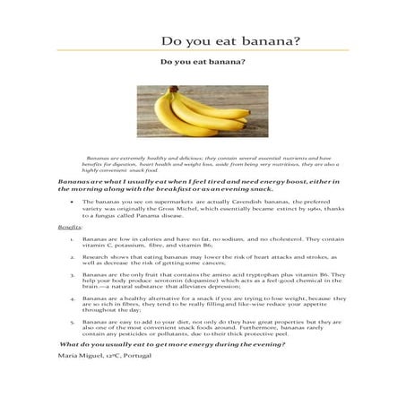 Banana (1) | DOCX