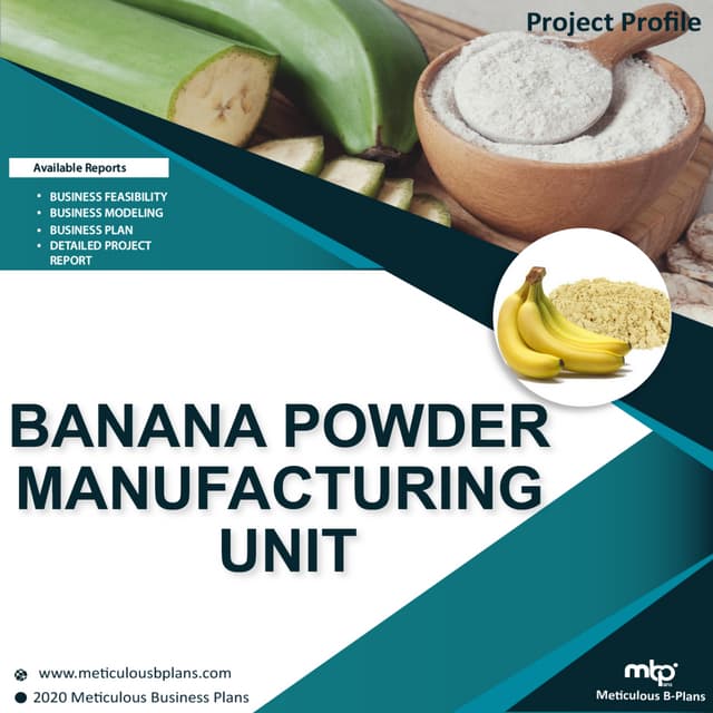 Banana Powder Manufacturing Unit | PDF