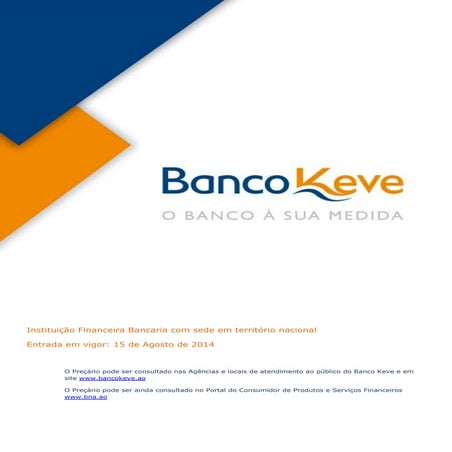 Banco keve | PDF
