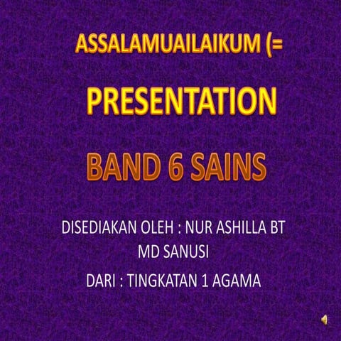 Sains Activity | PPTX