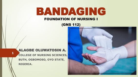 Bandages and its types | PPTX | First Aid | Injuries