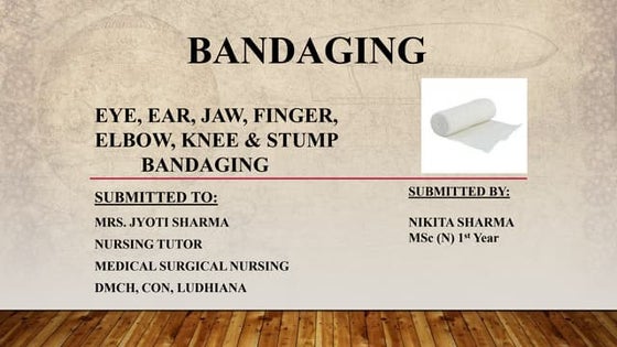 #. Bandaging and Splinting.pdf | First Aid | Injuries
