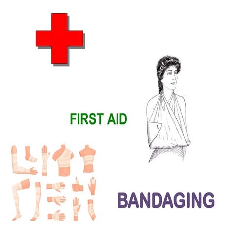 BANDAGING.ppt included in first aid for nursing students | PPTX