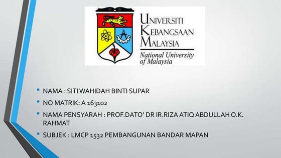 Kemapanan Bandar Kuantan | PPT
