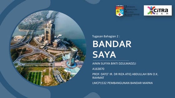 Penilaian kemampanan bandar | PPT