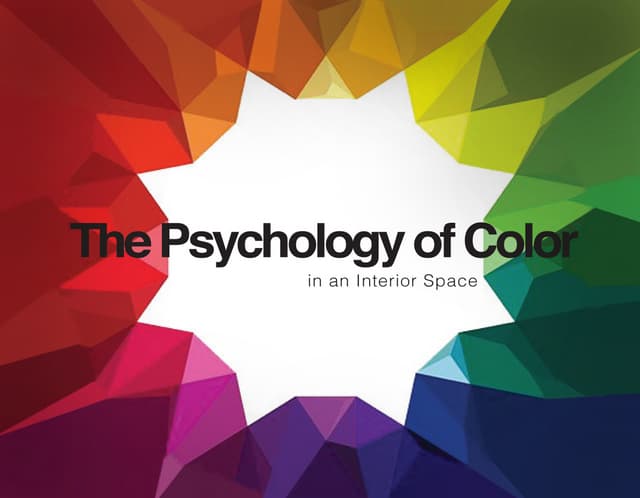 Psychology of colors | PPTX