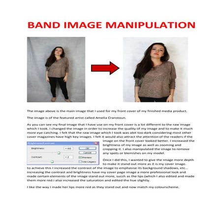 Band image manipulation | DOCX