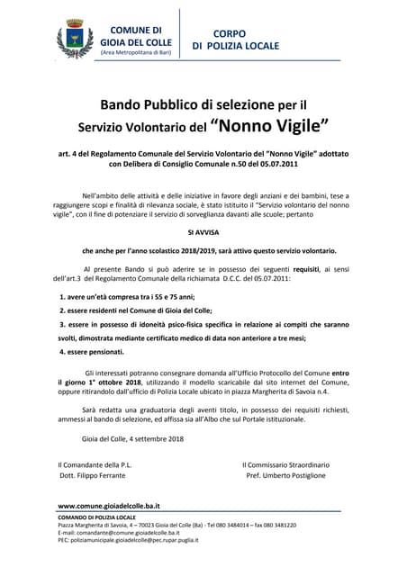 Manifesto iscrizioni | PDF