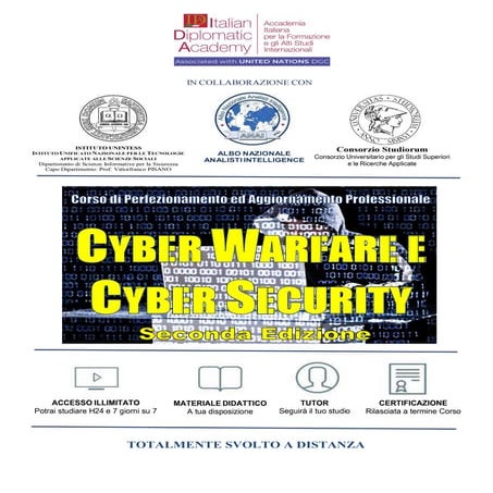 CORSO DI PERFEZIONAMENTO E AGGIORNAMENTO PROFESSIONALE - CYBERWARFARE ...
