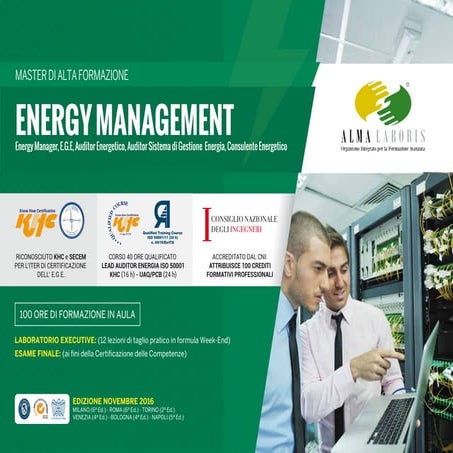 Executive Master Energy Management - EGE - Lead Auditor | PDF
