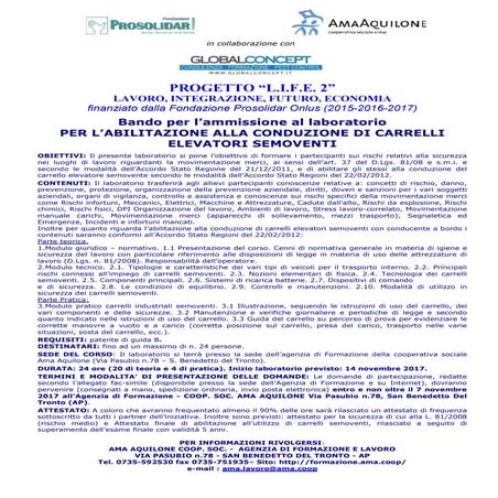 Corso carrellisti | PDF