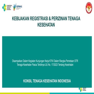 Bandung Bahan PPT Pemetaan STR Tenaga Kesehatan 30 April 2024.pptx