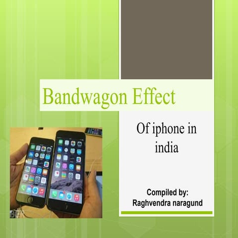 Bandwagon effect | PPTX