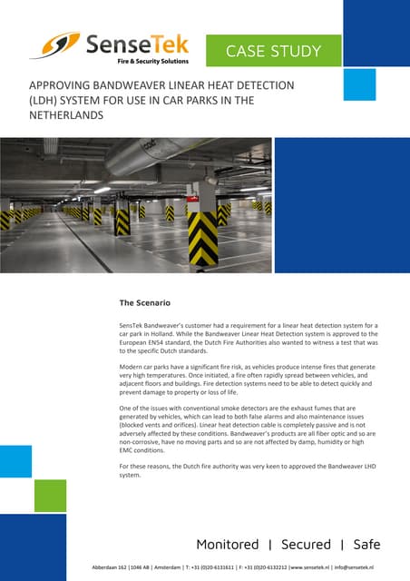 Bandweaver SenseTek conveyor-belt-case-study Lineair Heat Detection ...