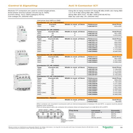Bang gia surge arrester_pulse_relay_timer_switch_schneider_2012 | PDF