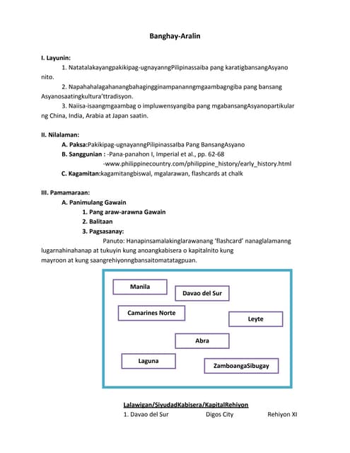 Semi detailed lesson plan | DOCX