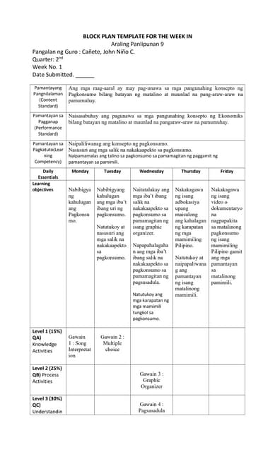 AP 9 LESSON PLAN | DOCX