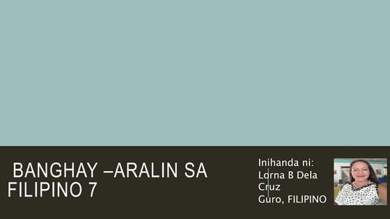 QUARTER 1: (AWITING BAYAN) WEEK PPT 3 CO | PPT