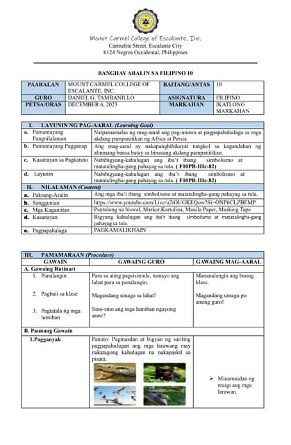Mga dulog at istratehiya sa paglinang ng komprehensyon | PPT