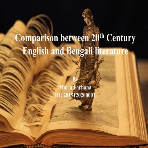 Bangla and english literature/maria | PPTX