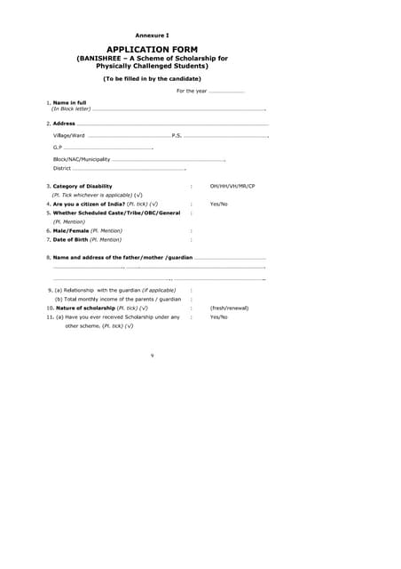Mbpy new application form | PDF