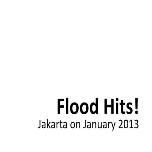 Banjir Jakarta Januari 2013 | PDF