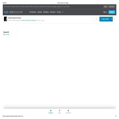 Bank customer churn kaggle | PPT