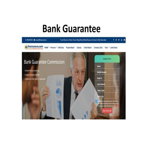Bank Guarantee | PPTX | Consumer Banking | Personal Finance