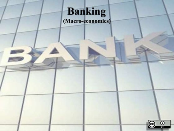 INTRODUCTION TO BANKING | PPT