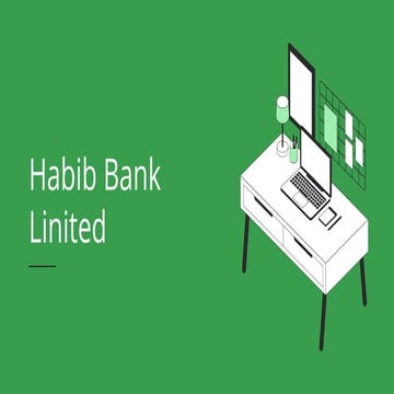 Habib Bank Limited Financial Report | PDF | Business Banking & Finance ...