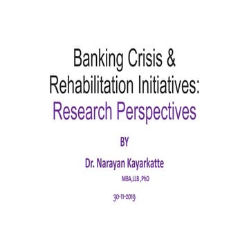 CRILC Framework: A Tool for Financial Institutions to Monitor NPAs | PDF
