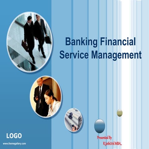 Banking financial service management | PPTX