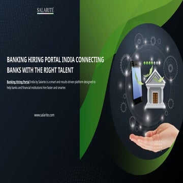 Banking Hiring Portal India Connecting Banks with the Right Talent.pptx