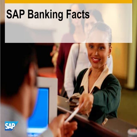 SAP Banking Facts | PPT