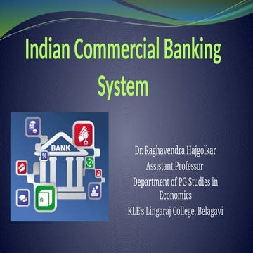 Banking in India and Commercial banks.pptx