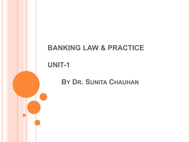 Types of deposit accounts | PPTX