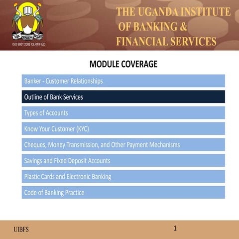 Banking operations unit2 | PPT
