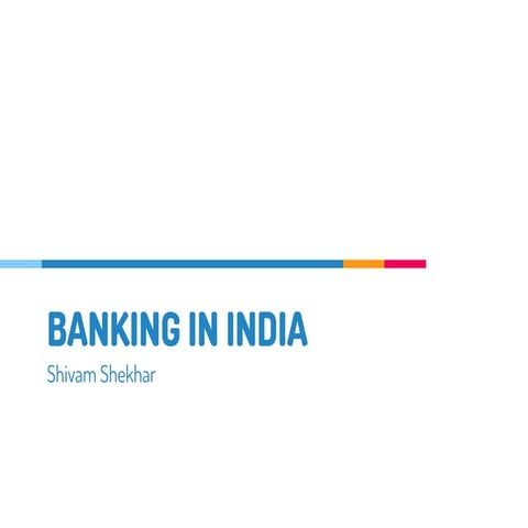 Banking in India | PPT