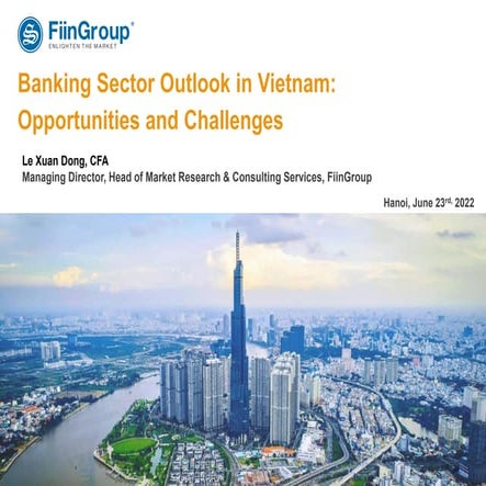 Banking Sector Outlook in Vietnam Opportunities and Challenges | PDF