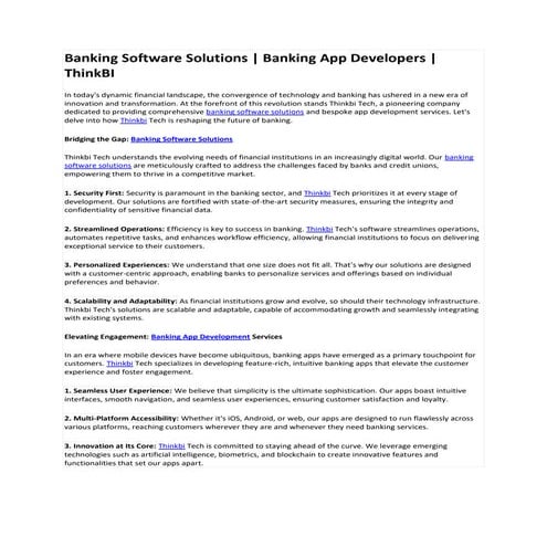 Banking Software Solutions Banking App Developers.pdf