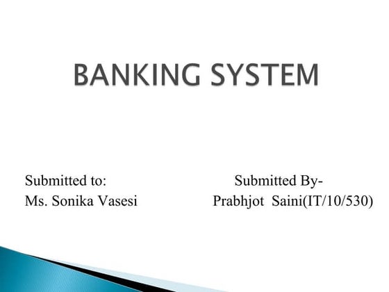 Bank management system PPT.pptx | Databases | Computer Software and ...