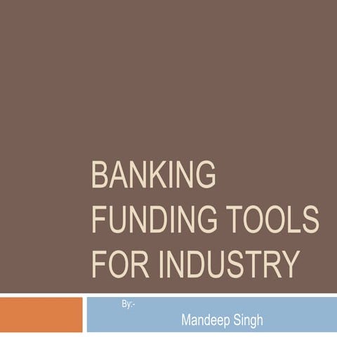 Banking tools | PPT