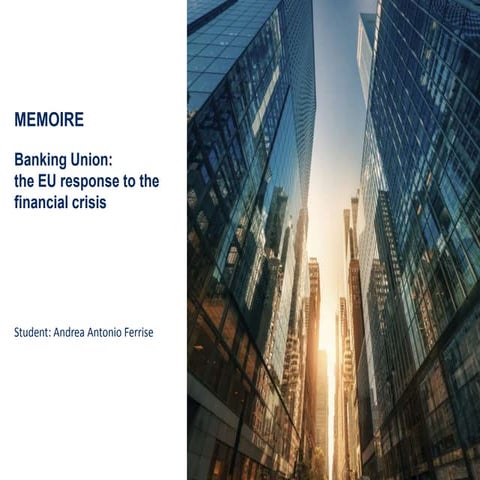 Banking union | PPT